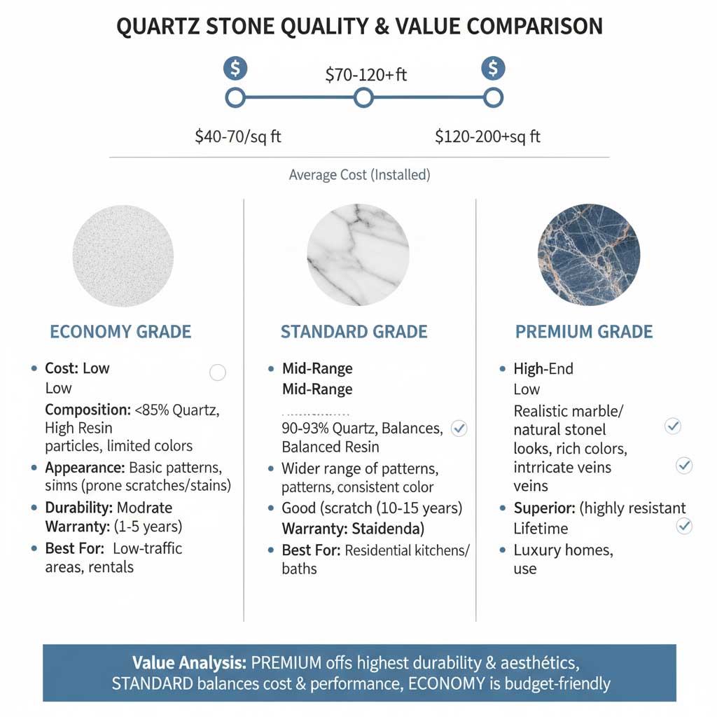 The Ultimate Quartz Stone Buying Guide: Quality, Prices & Installation ...